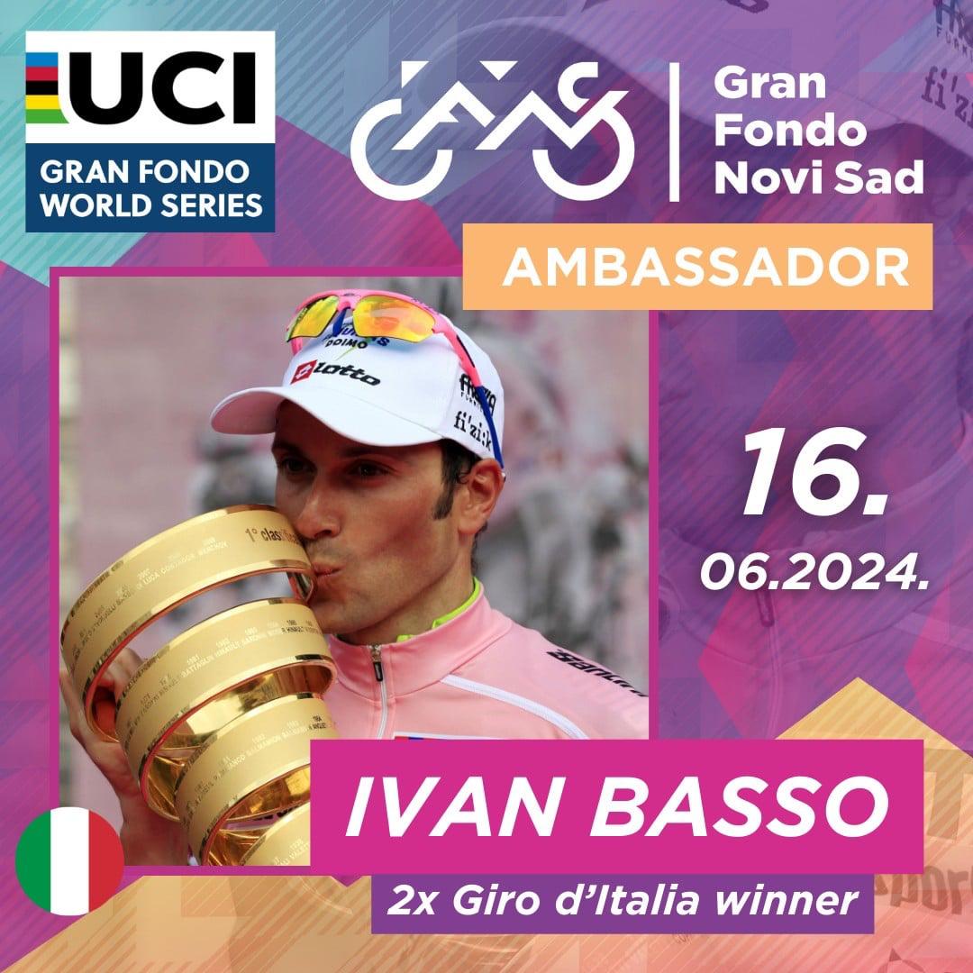 Ivan Basso - Gran Fondo Novi Sad